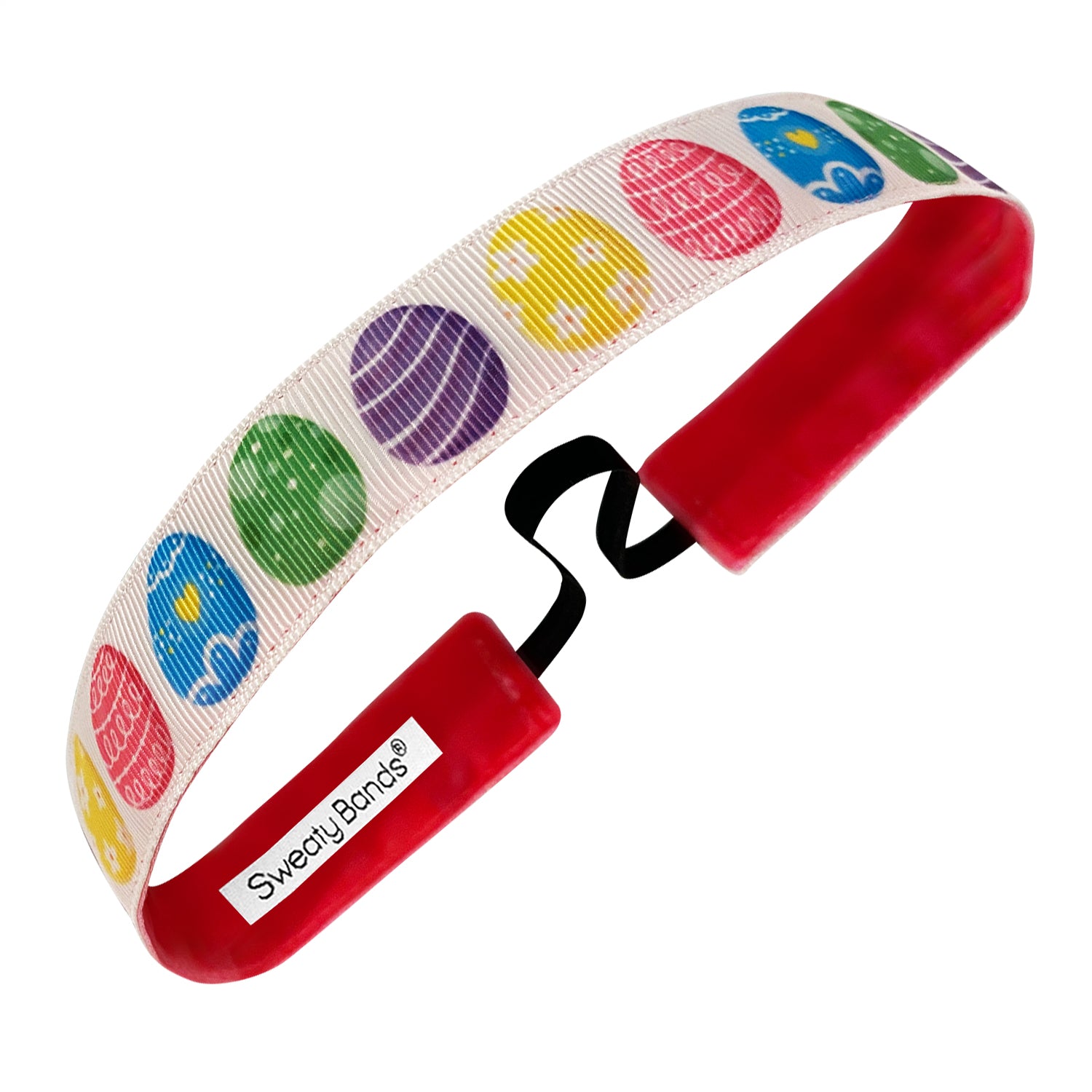 Easter Eggs Designed Sweaty Bands | Dye Job No Slip Headbands