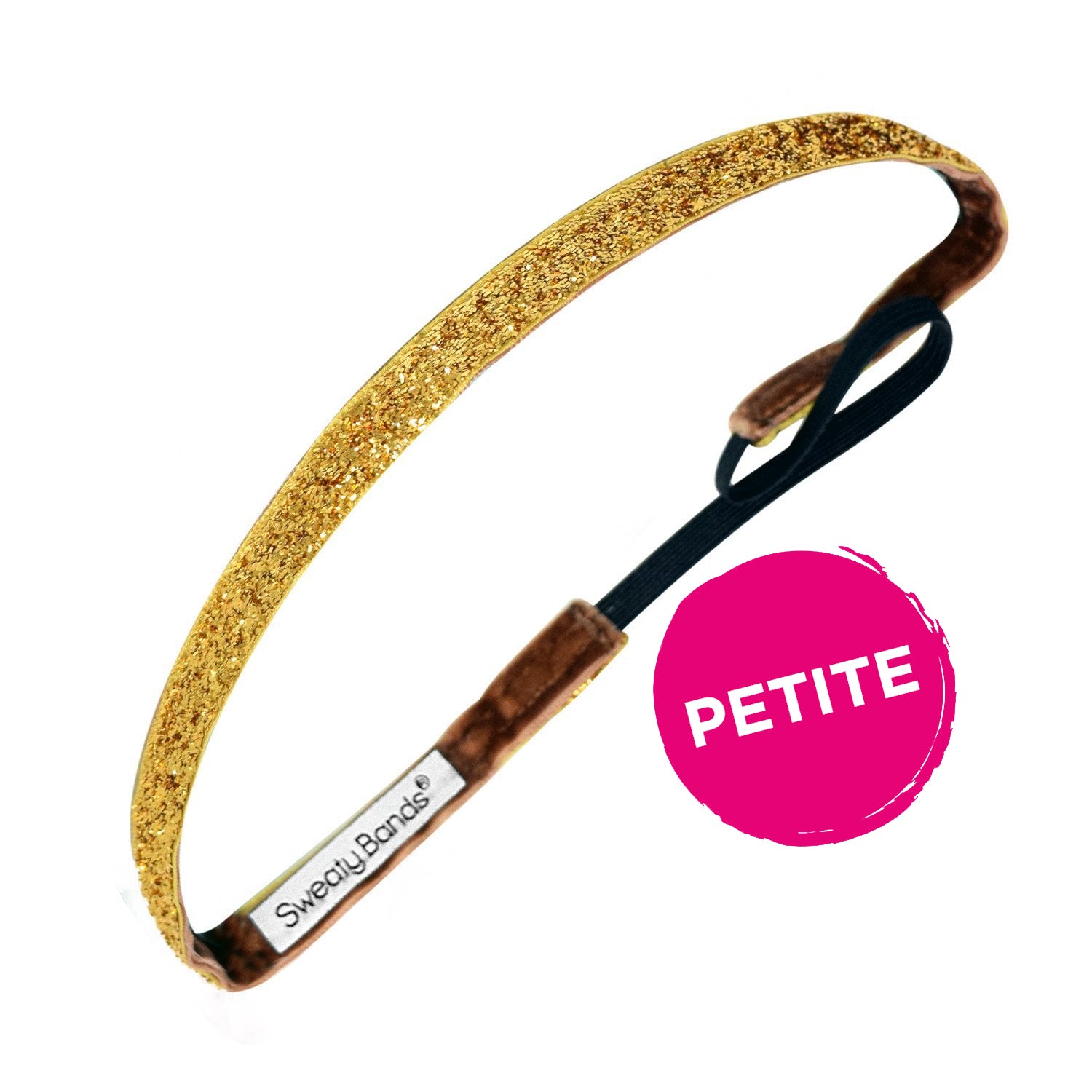 Petite Viva Diva Green | Sparkle Non Slip Headbands – Sweaty Bands