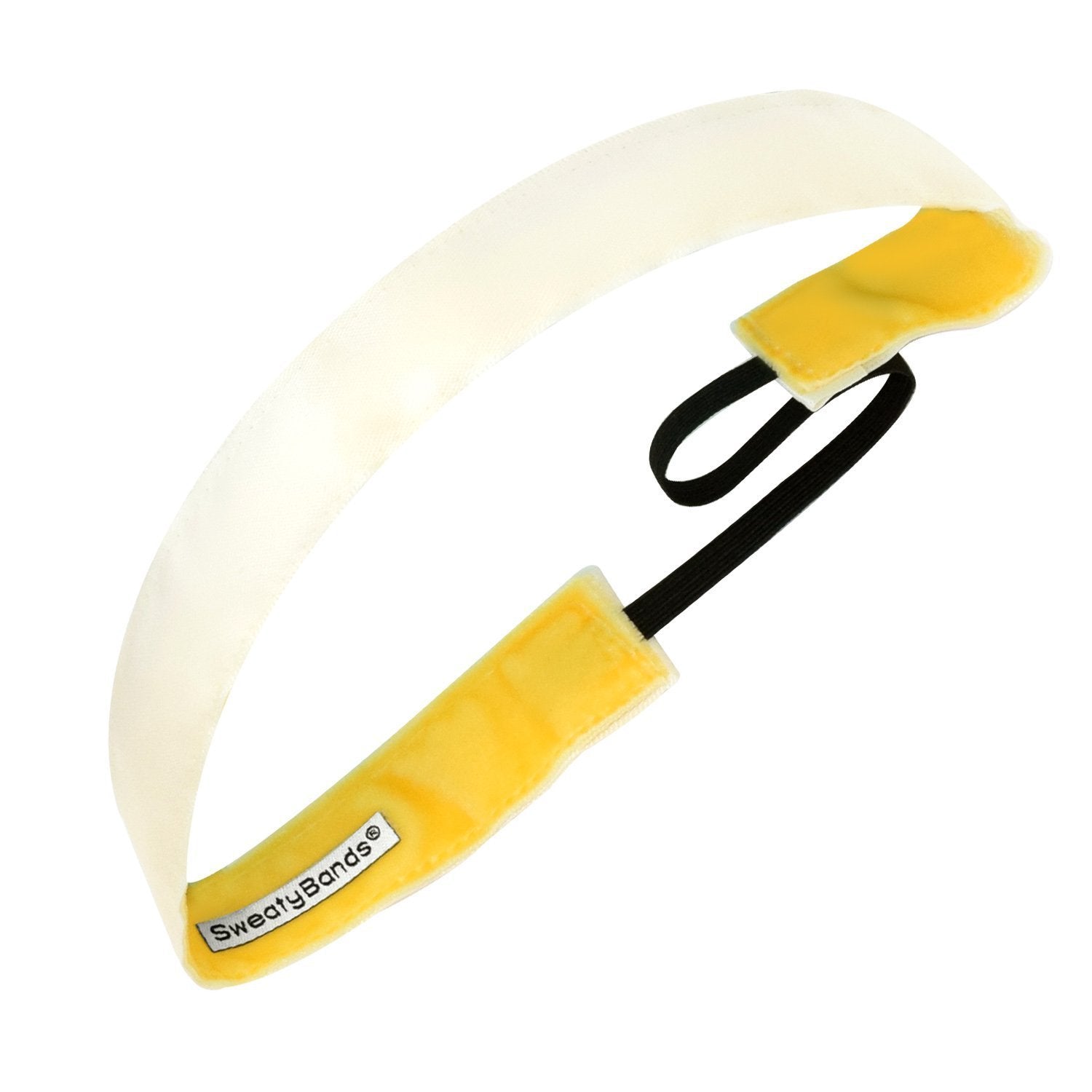Simply Satin No Slip Velvet Lined Fitness Sweaty Bands Headbands