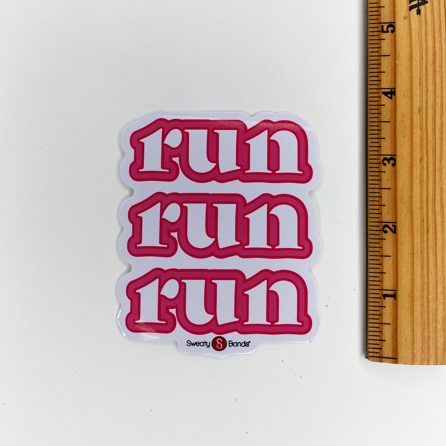 Sweaty Bands Stickers | Run Run Run